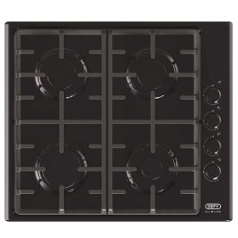 DEFY 4 BURNER BLACK GAS HOB - DHG132