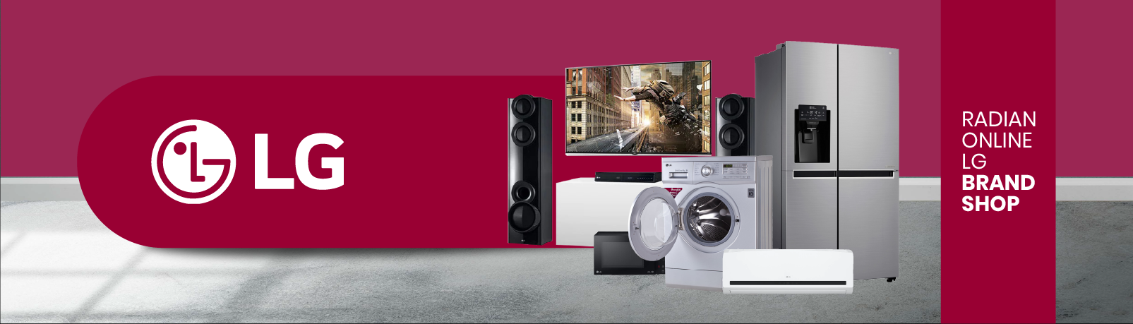 LG Brand Shop | Radian Online Brand Mall Zambia